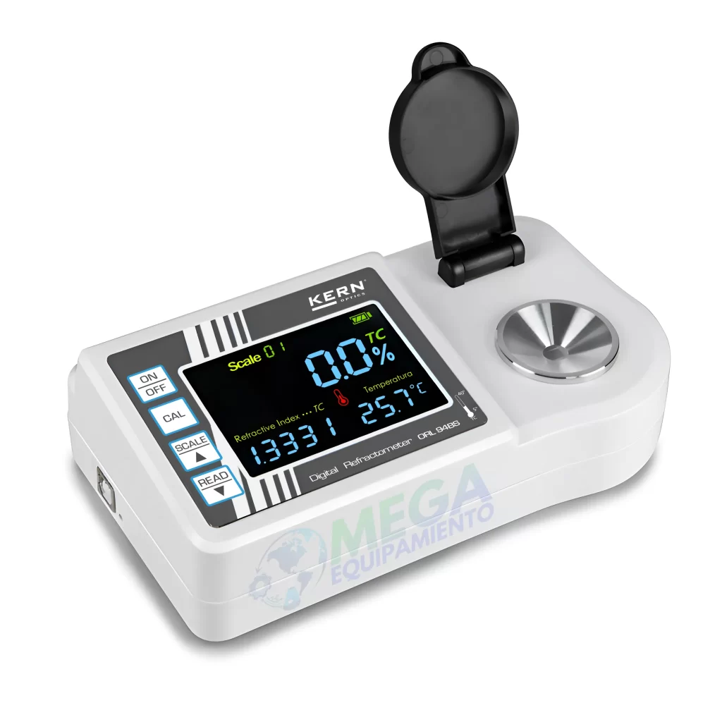 Refractómetro digital ORL 94BS - KERN (Medidas básicas de Brix e índice ...
