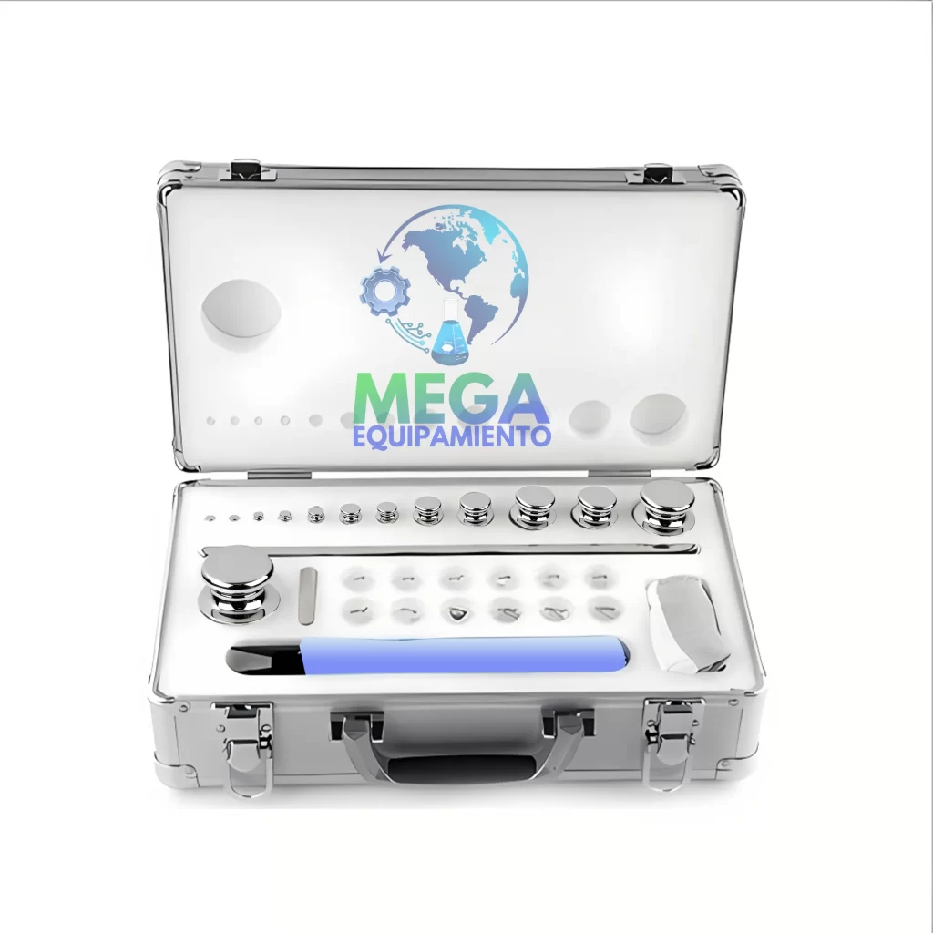 Juego de pesas de acero inoxidable - Aczet (1 mg - 200 g Clase OIML R ...