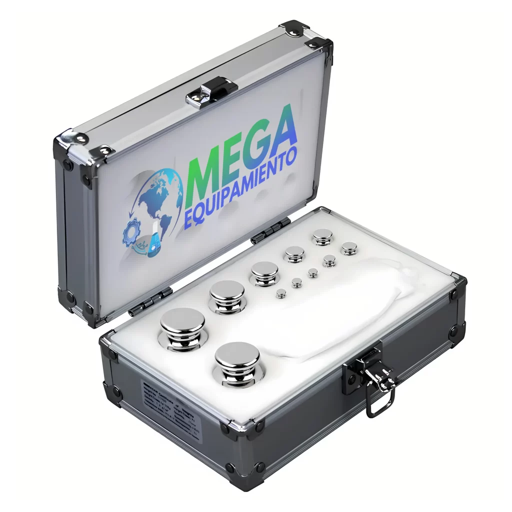 Juego de pesas patrón en un estuche de aluminio - Adam Equipment (1 g ...