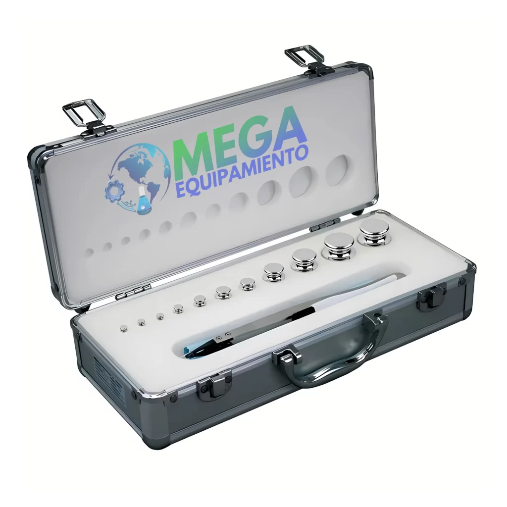 Juego de pesas patrón en un estuche de aluminio - Adam Equipment (1 g ...