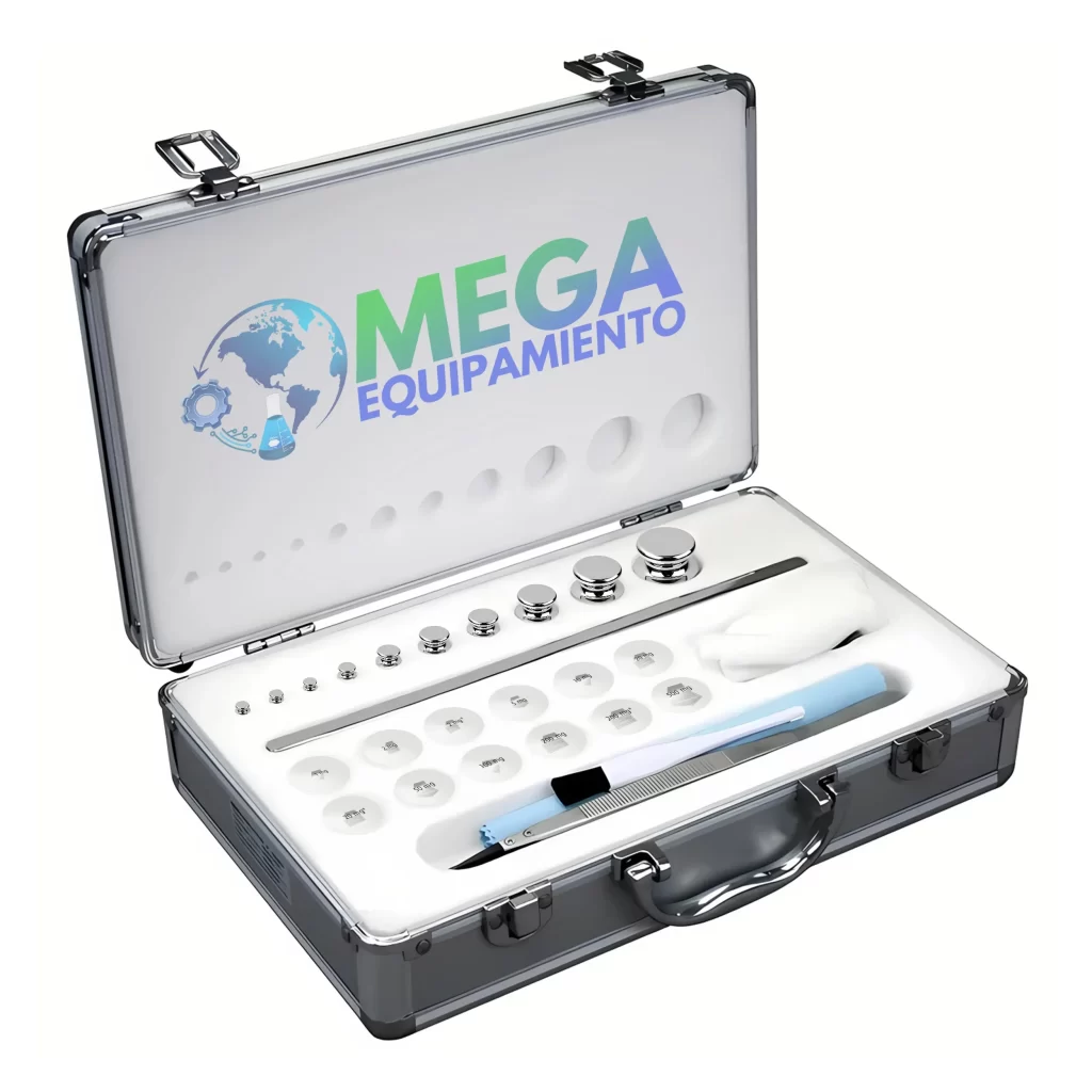 Juego de pesas patrón en un estuche de aluminio - Adam Equipment (1 mg ...