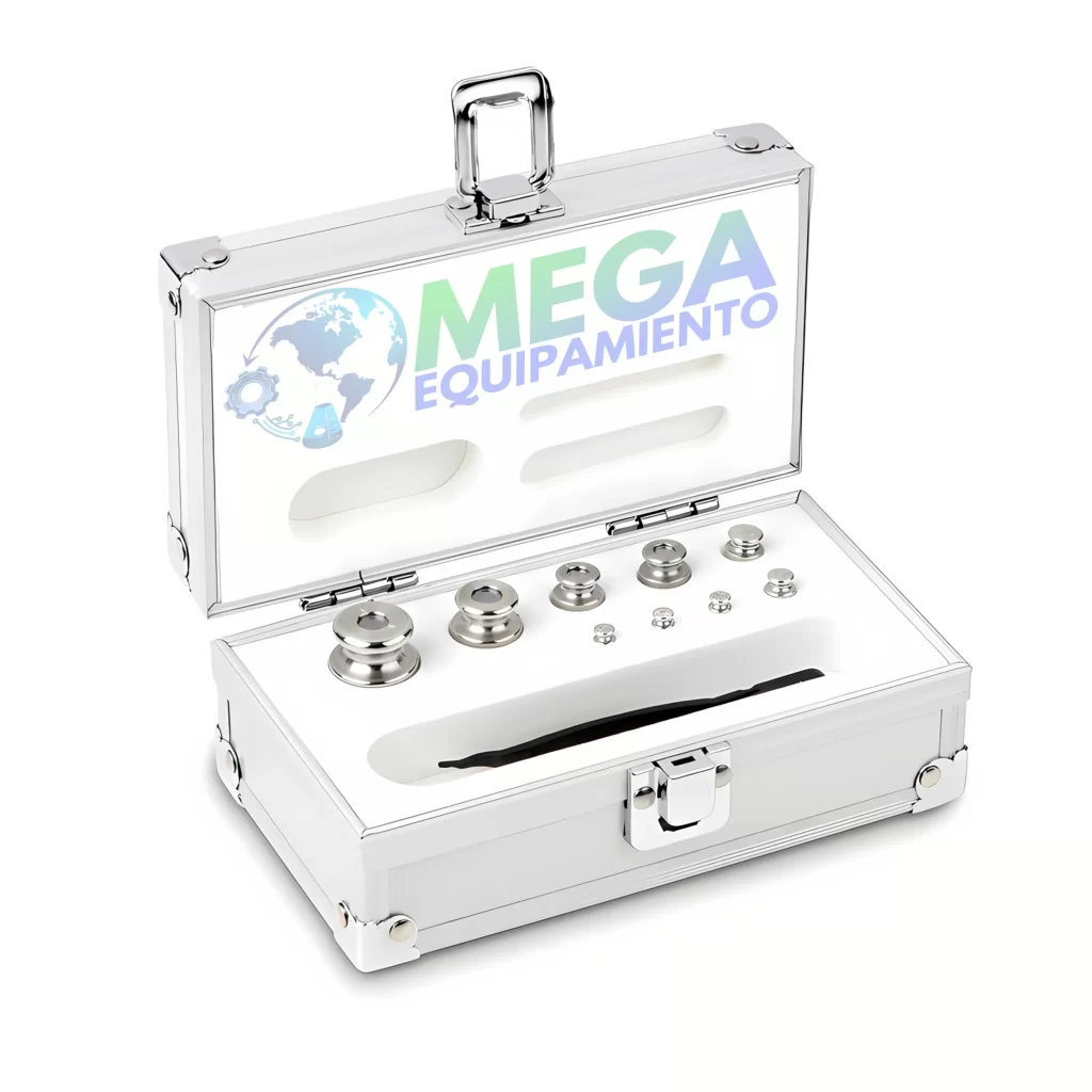 Juego de pesas patrón en un estuche de aluminio - KERN (1 g - 100 g ...