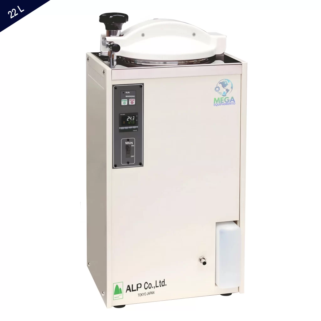 Autoclave vertical KTR-2346A - ALP (22 Litros) - Mega equipamiento