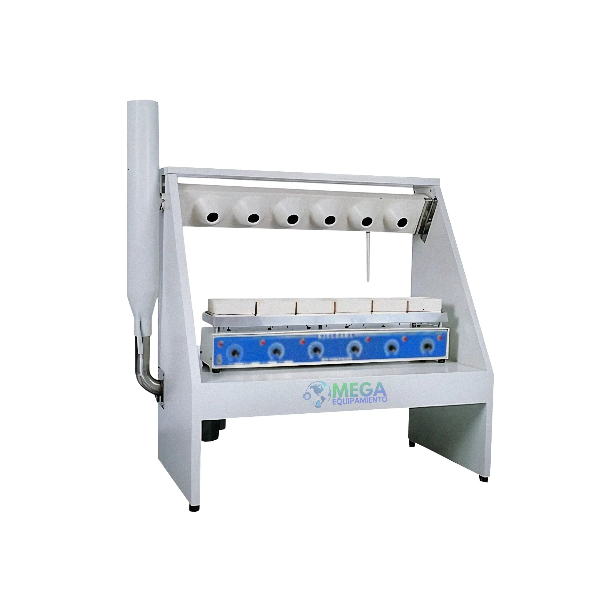 Digestor Kjeldahl con 6 Placas de Calentamiento y Extractor de Gas J ...